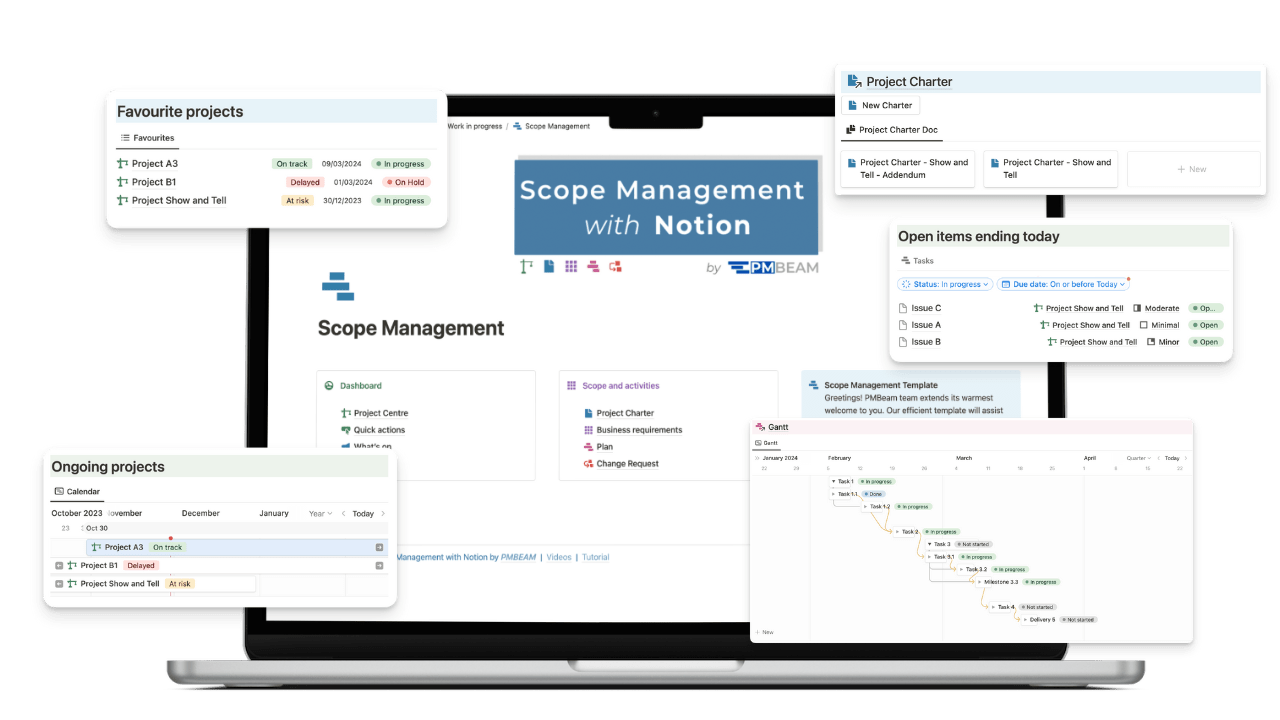 Scope Management Template - PMBeam